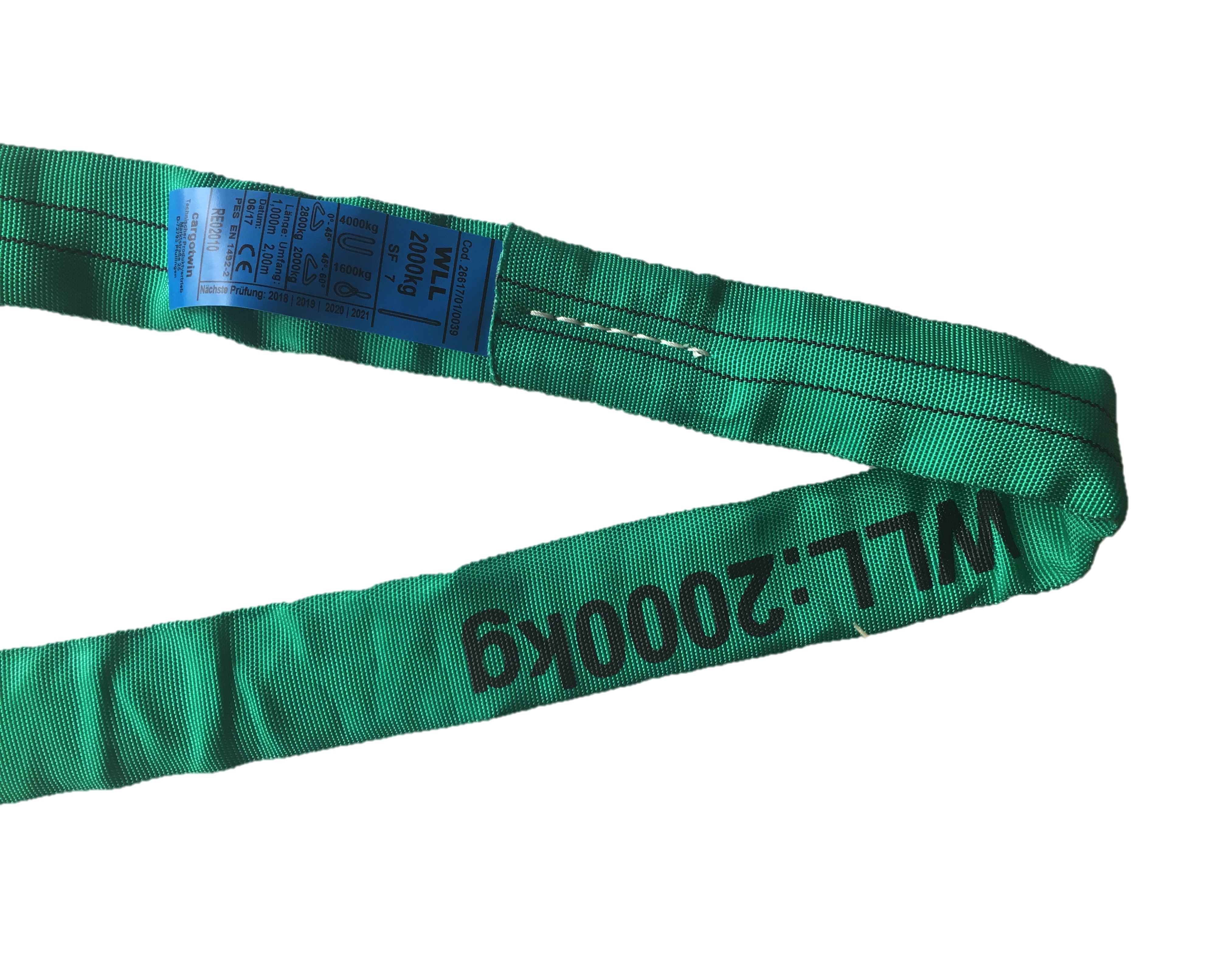 Rundschlinge WLL2000kg Umfang 6,00m Nutzlänge 3,00m | ladungssicherung ...